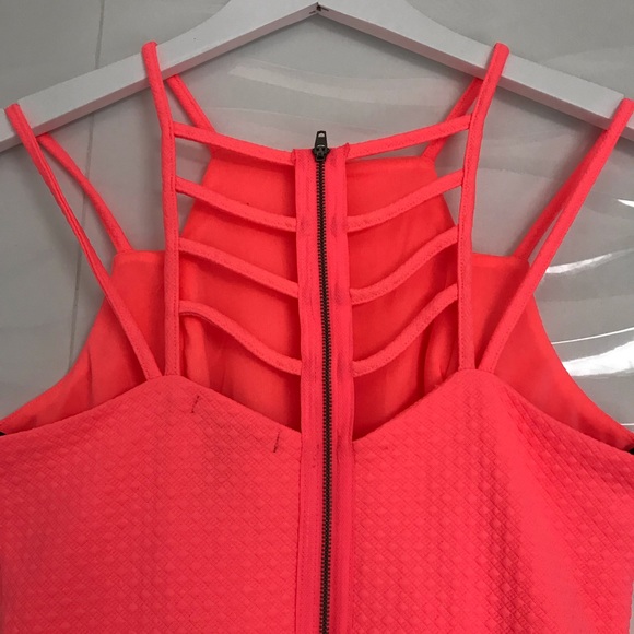 Material Girl | Dresses | Nwt Material Girl Neon Punch Dress Size ...